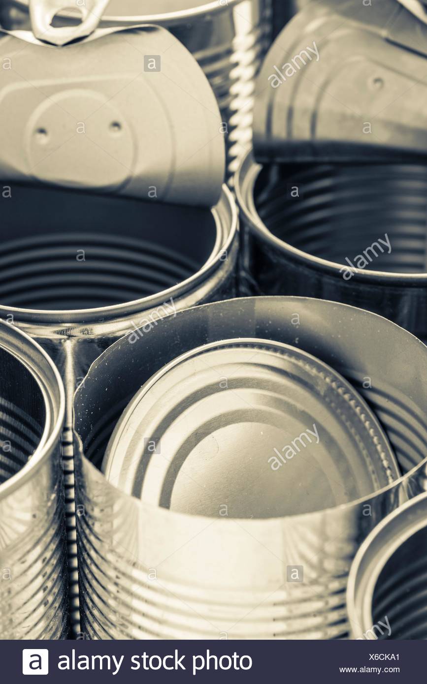 Rubbish Aluminium Tin Cans Recycling High Resolution Stock Photography ...