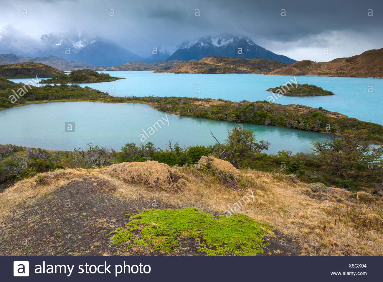Pehoe Lake Chile Stock Photos & Pehoe Lake Chile Stock Images - Alamy