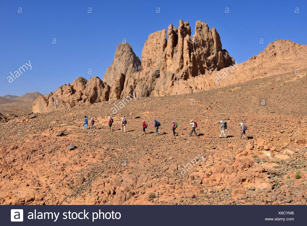 Algeria Diatreme Volcanic Pipe Ahaggar High Resolution Stock ...
