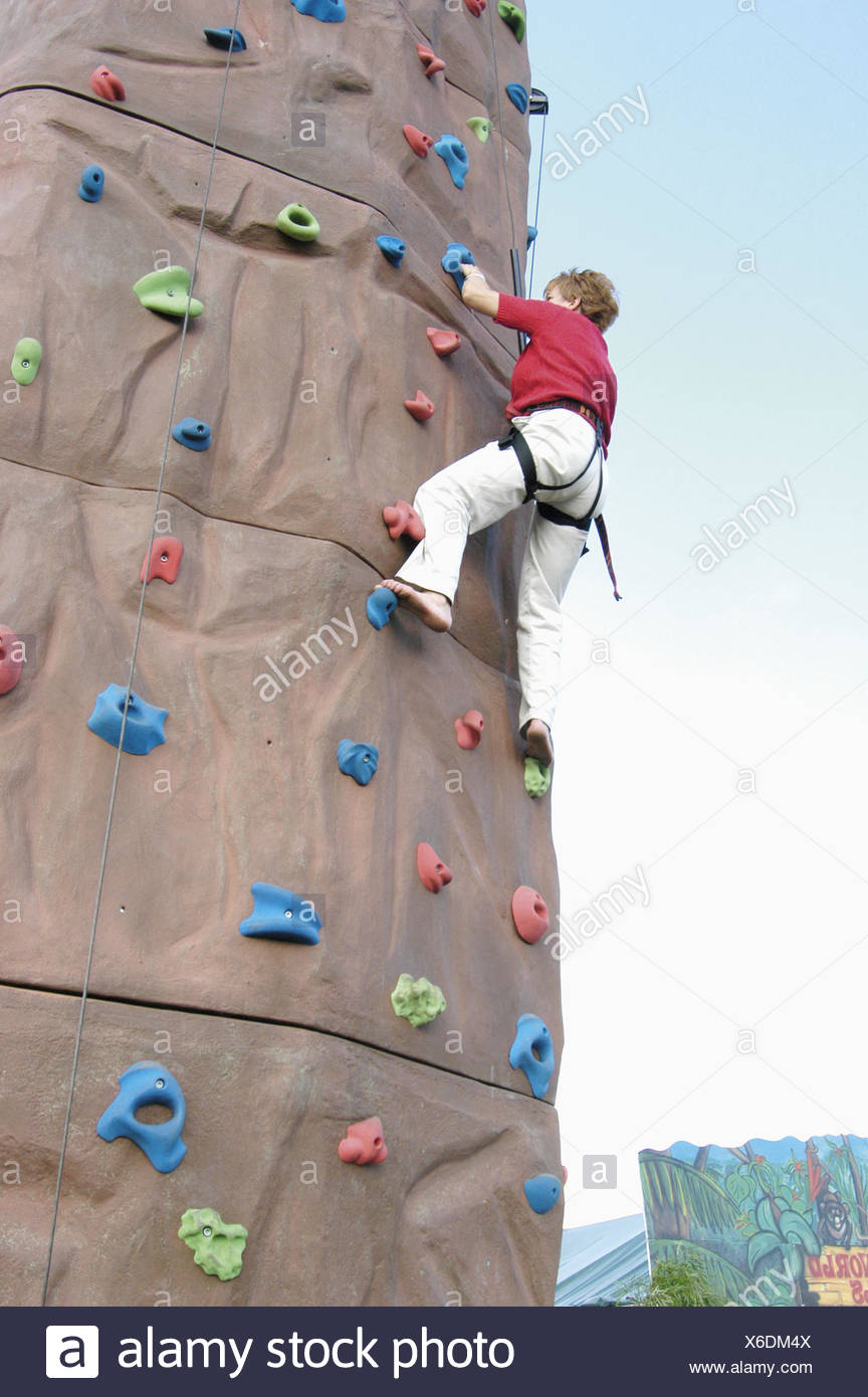 Fake Rock Climbing High Resolution Stock Photography and Images - Alamy
