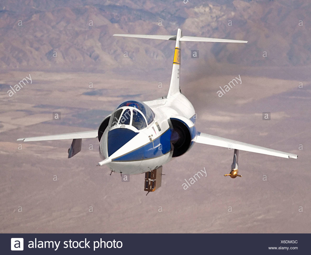 Lockheed F 104 Starfighter In Flight High Resolution Stock Photography ...