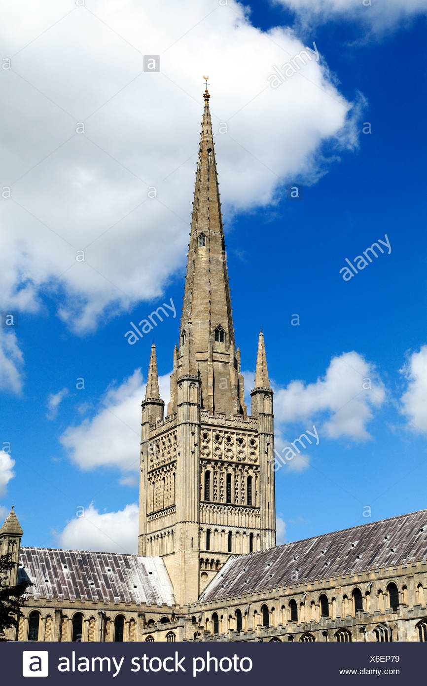 English Medieval Cathedrals Spires High Resolution Stock Photography ...