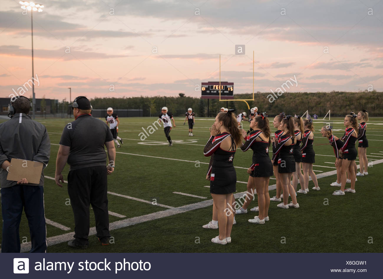 Cheerleading Competition Stock Photos & Cheerleading Competition Stock ...