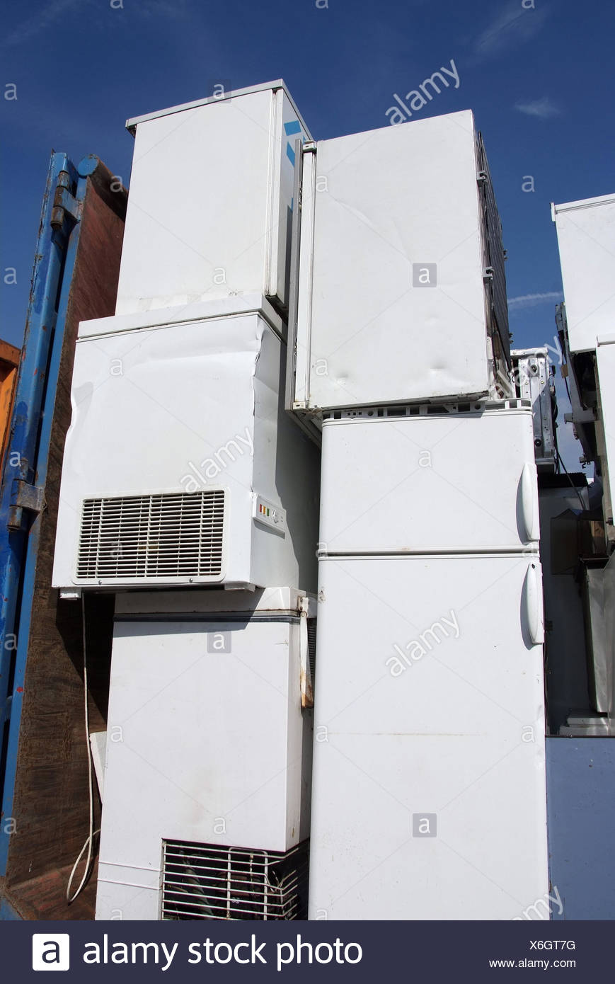 Recycle Of Refrigerators High Resolution Stock Photography and Images ...