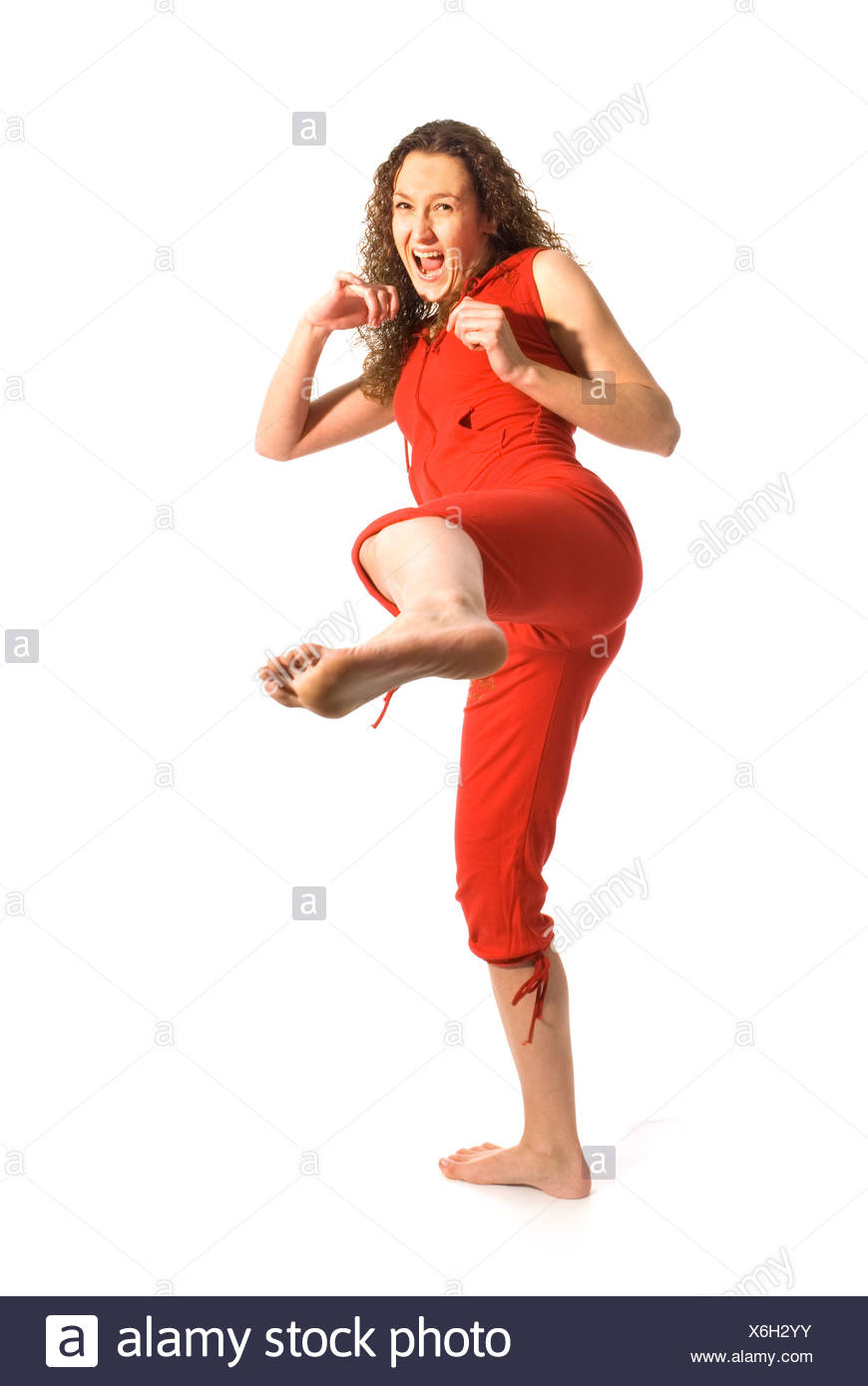 Angry Kicking High Resolution Stock Photography and Images - Alamy