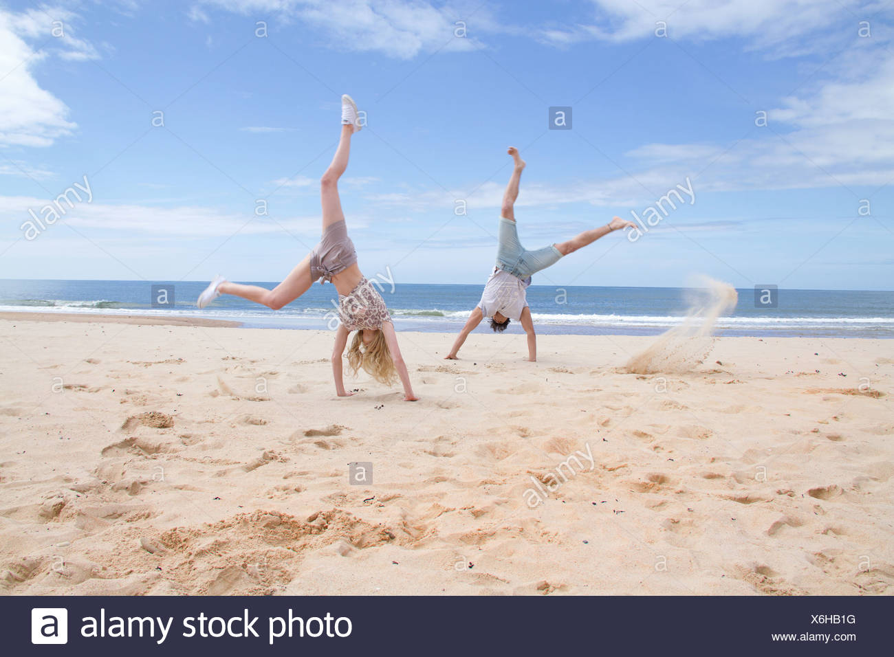 Handstands High Resolution Stock Photography and Images - Alamy