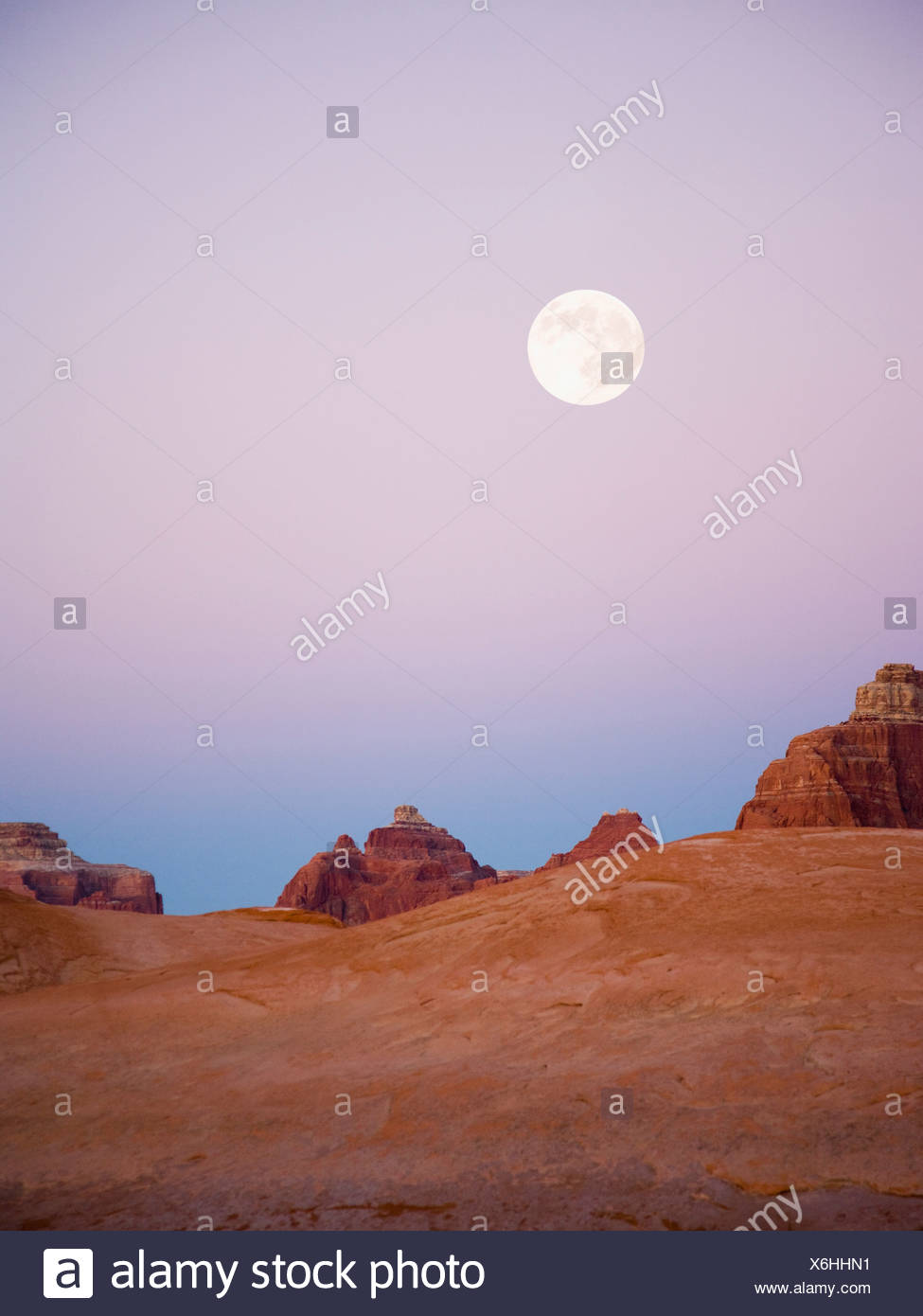 Night Desert Moon High Resolution Stock Photography and Images - Alamy