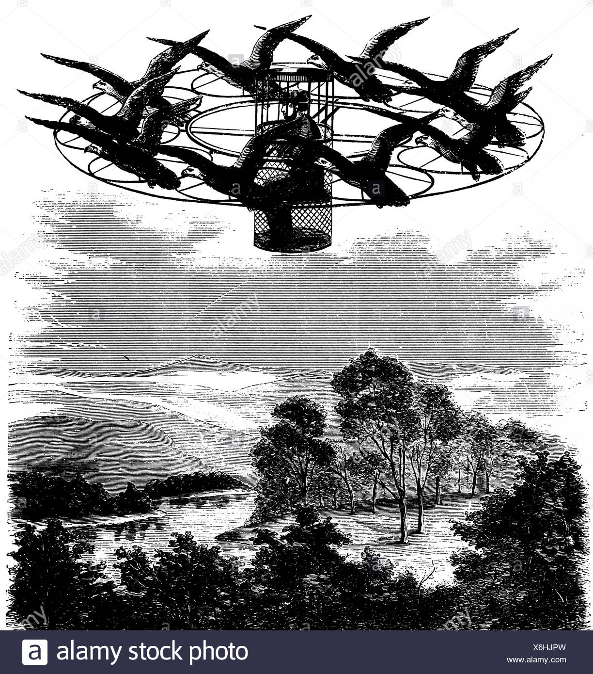 Early Flying Machines High Resolution Stock Photography and Images - Alamy
