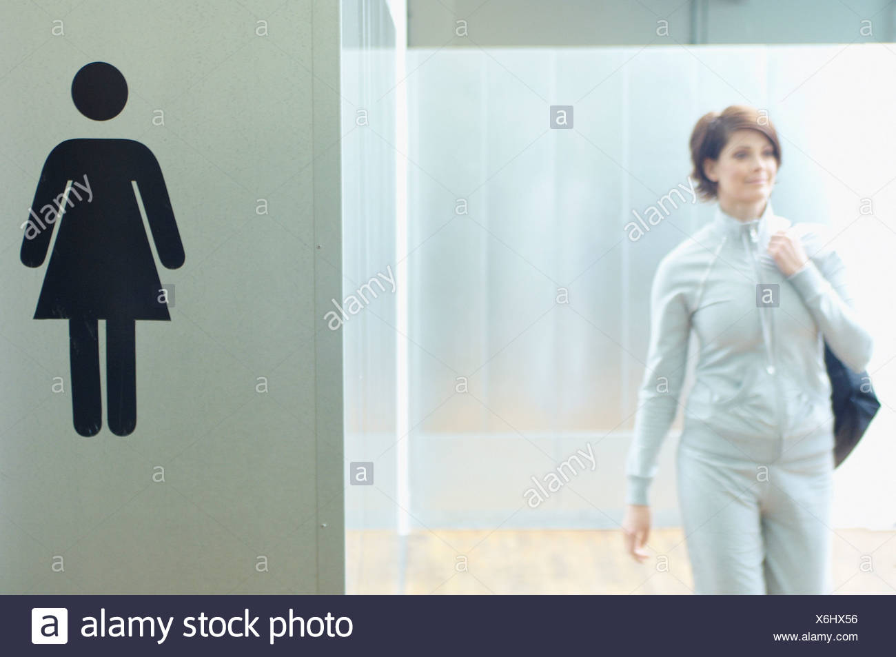 Locker Room Woman Stock Photos & Locker Room Woman Stock Images - Alamy