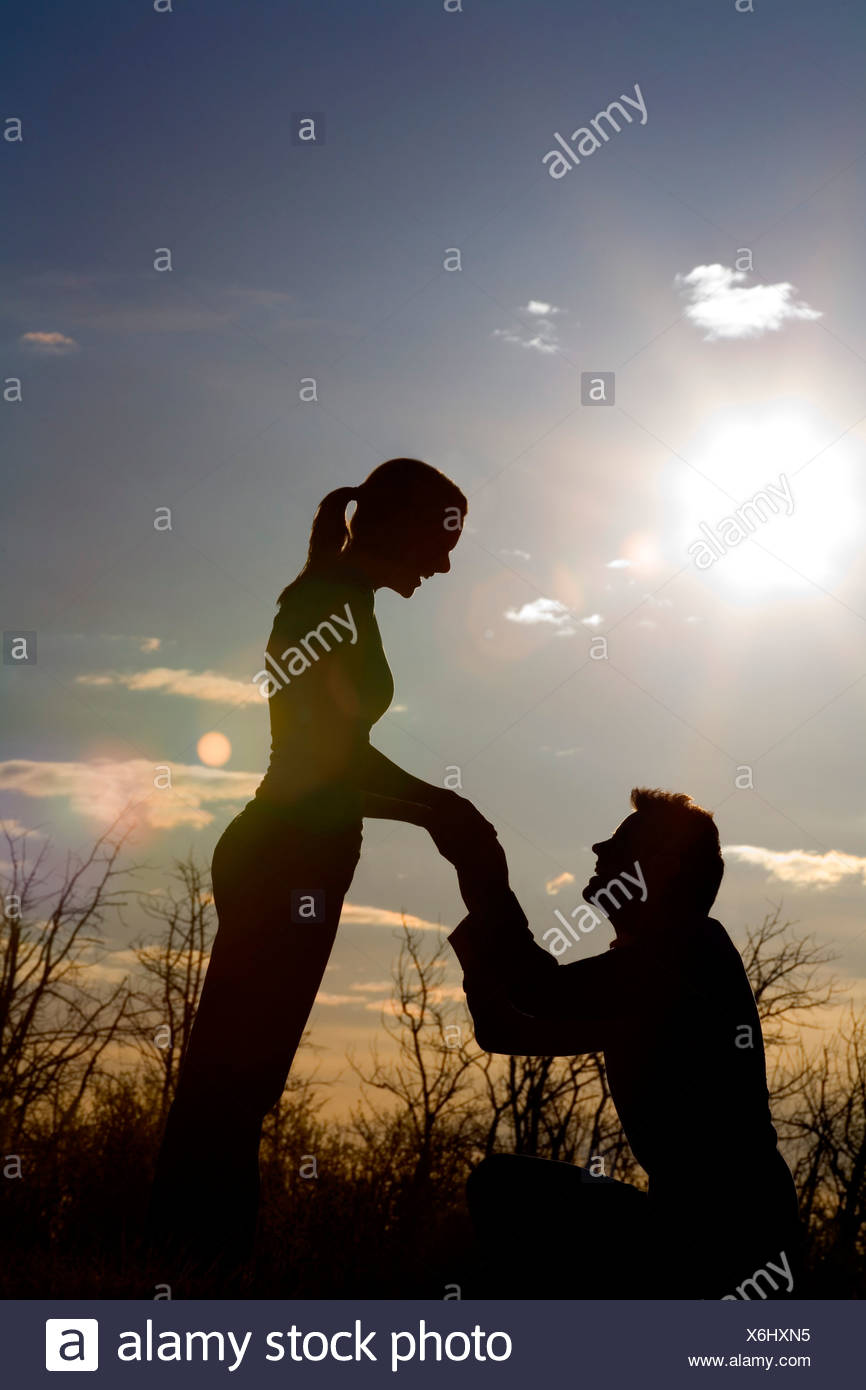 Proposal Silhouette High Resolution Stock Photography and Images - Alamy