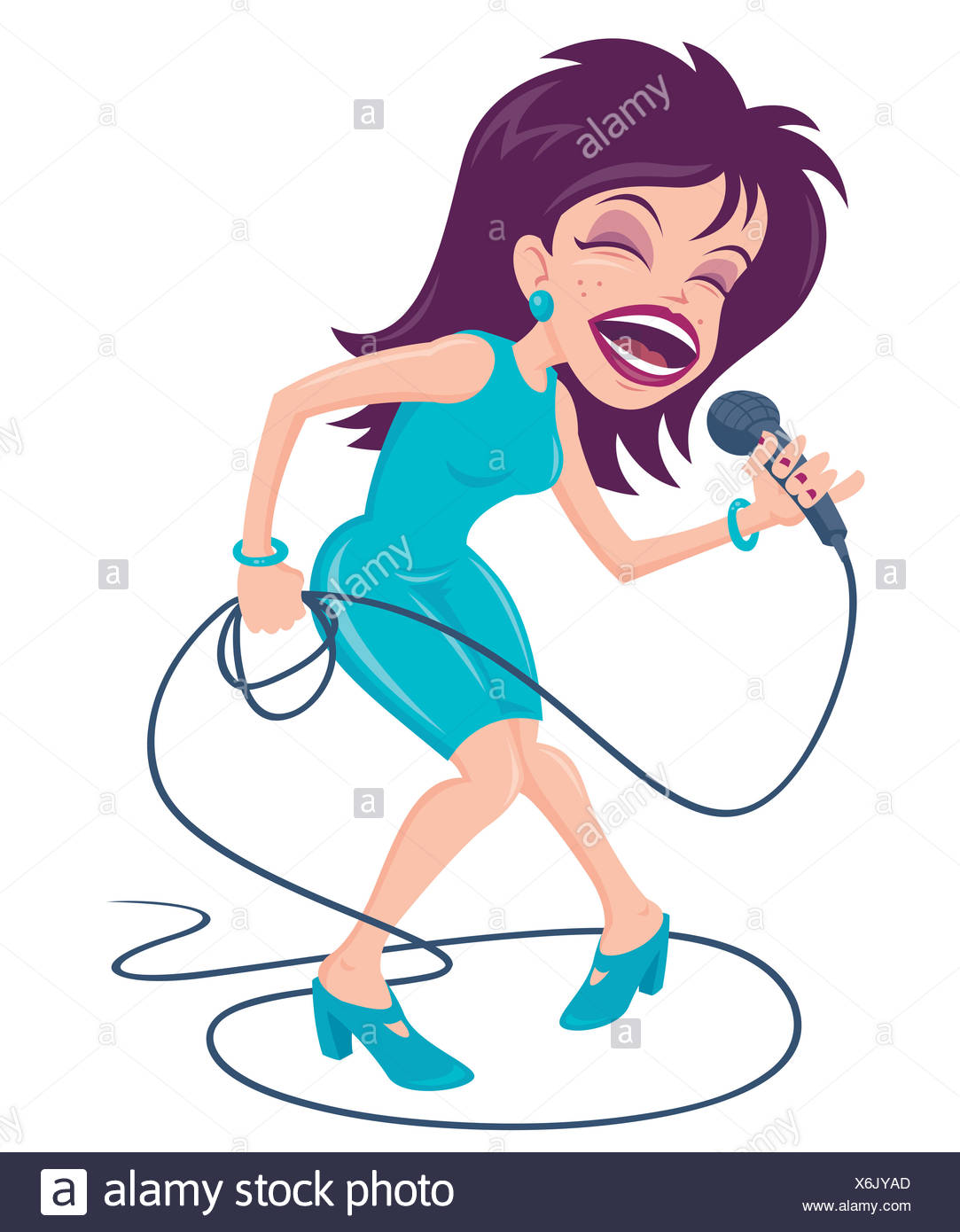 Cartoon Singer Stock Photos & Cartoon Singer Stock Images - Alamy
