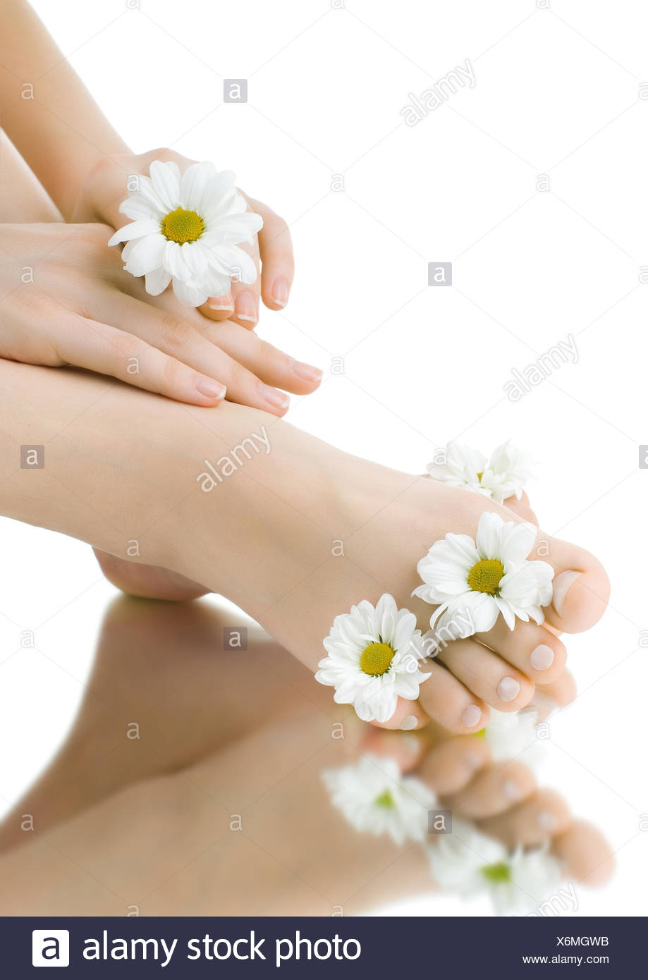 Caress Legs High Resolution Stock Photography and Images - Alamy