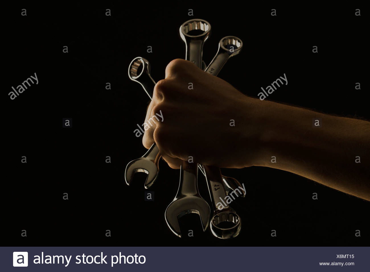 Chrome Wrenches High Resolution Stock Photography and Images - Alamy