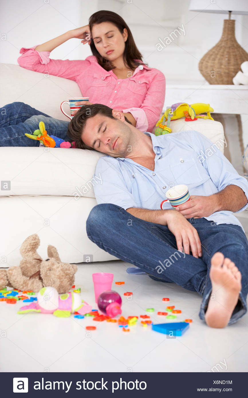 Exhausted Dad High Resolution Stock Photography and Images - Alamy
