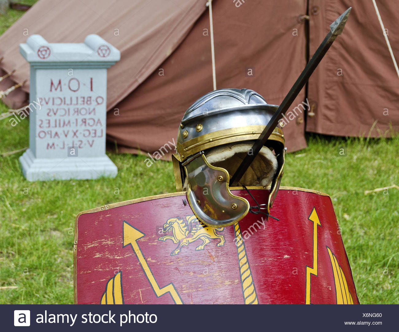 Reenactment Of A Roman Legion High Resolution Stock Photography and ...