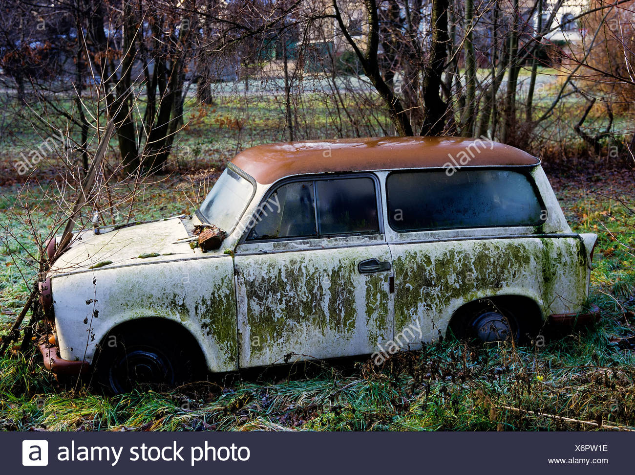Rusty Old Trabbi High Resolution Stock Photography and Images - Alamy