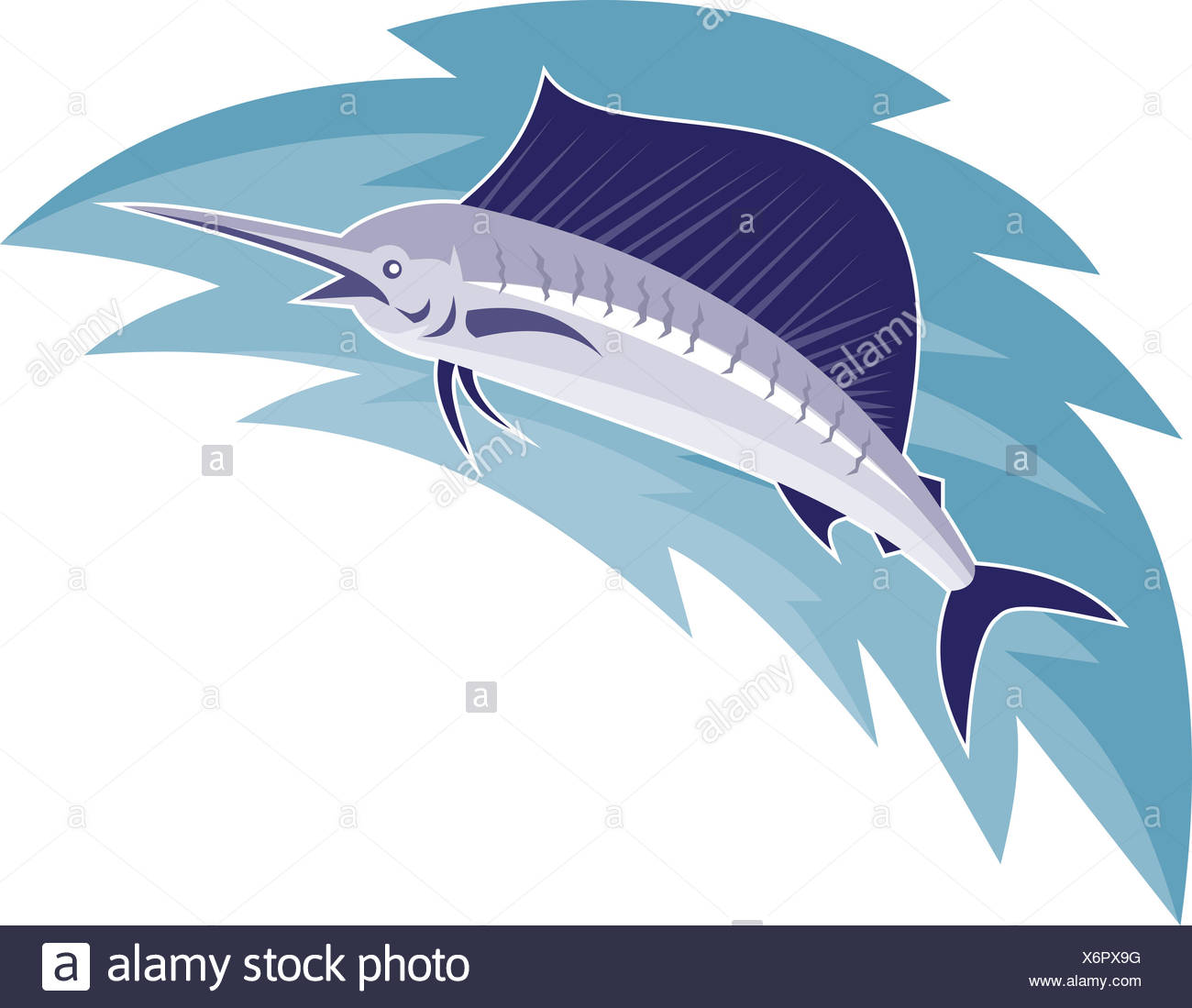 Sailfish Jumping Stock Photos & Sailfish Jumping Stock Images - Alamy