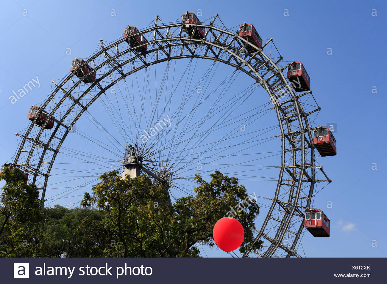 Big Wheel Vienna Prater Amusement High Resolution Stock Photography and ...