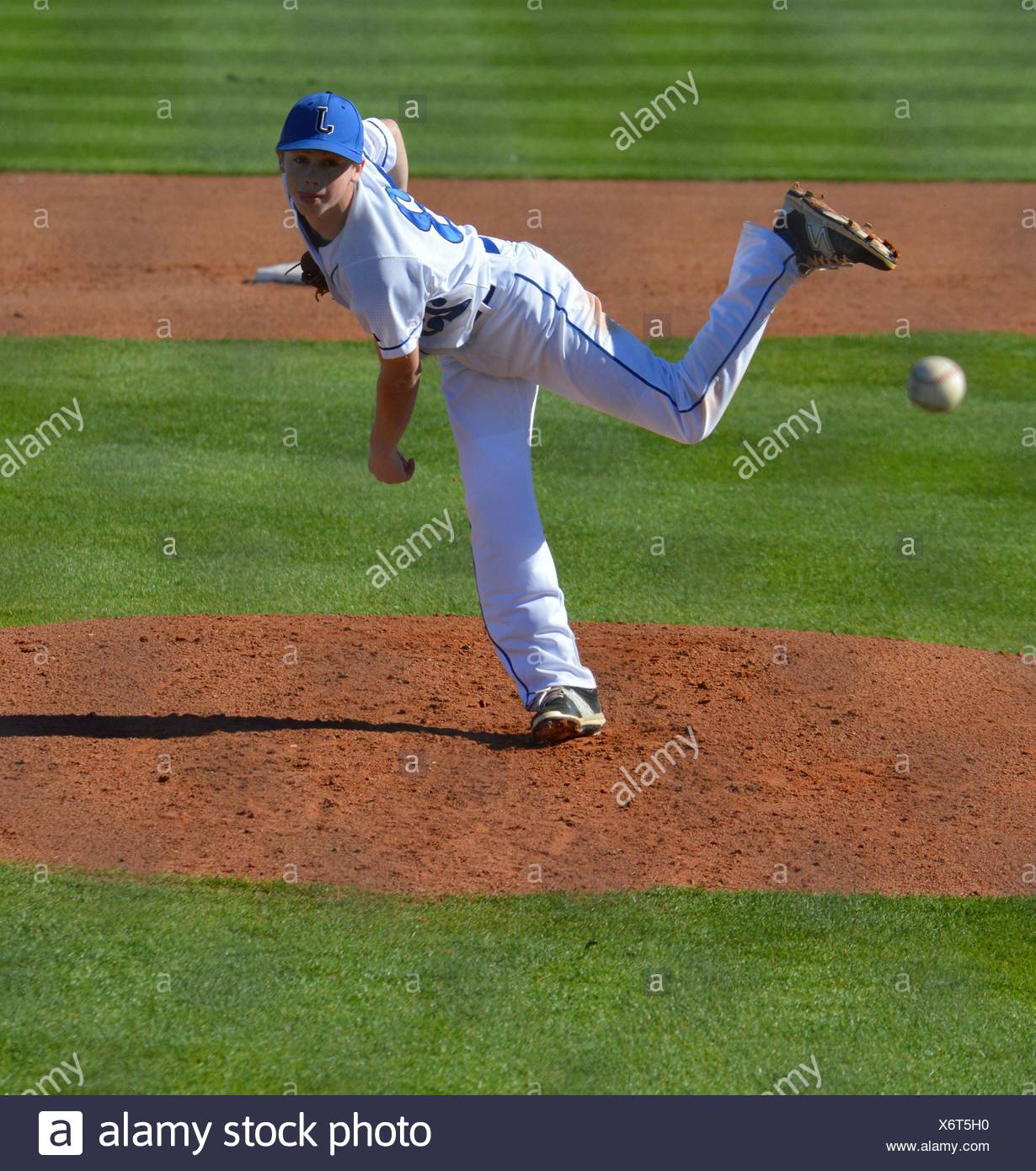 Baseball Pitcher Catcher Stock Photos & Baseball Pitcher Catcher Stock ...