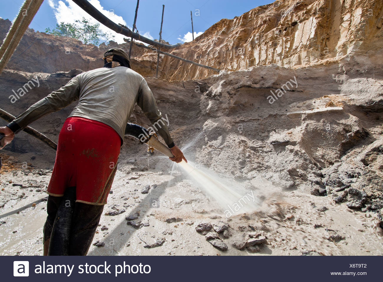Environmental Degradation Mining High Resolution Stock Photography and ...