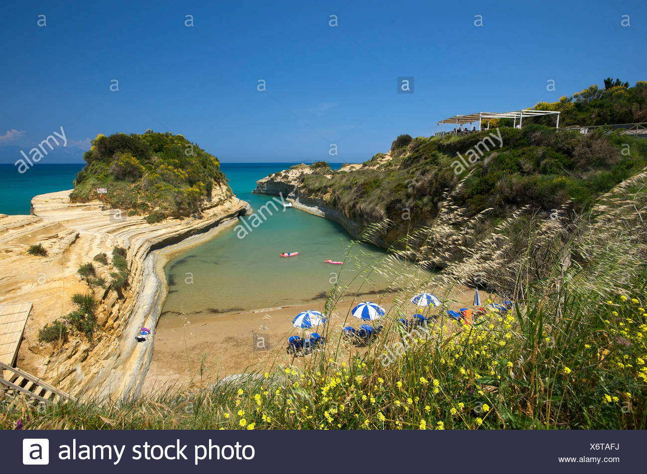 Sidari Beach Corfu High Resolution Stock Photography and Images - Alamy
