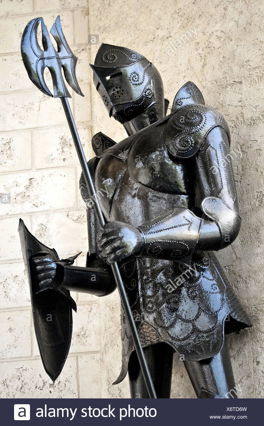 Knight Standing Shield High Resolution Stock Photography and Images - Alamy