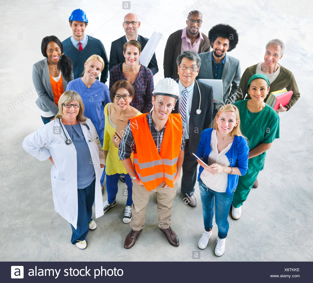 Different Occupations Isolated Stock Photos & Different Occupations ...