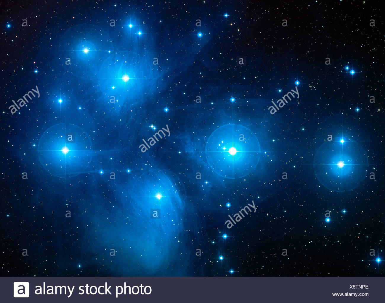 Pleiades Star Cluster High Resolution Stock Photography and Images - Alamy