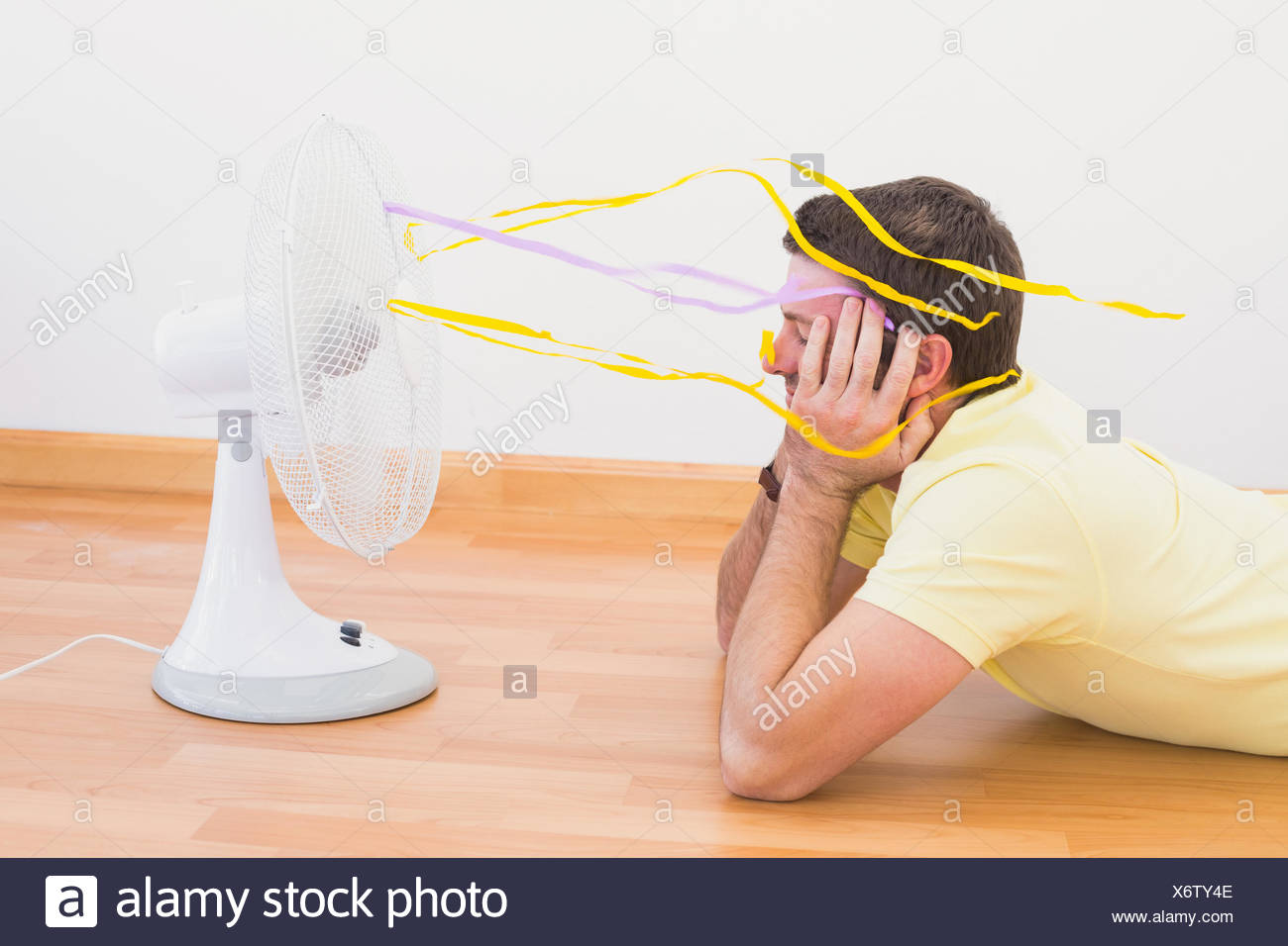 Fan Blowing Ribbons High Resolution Stock Photography and Images - Alamy
