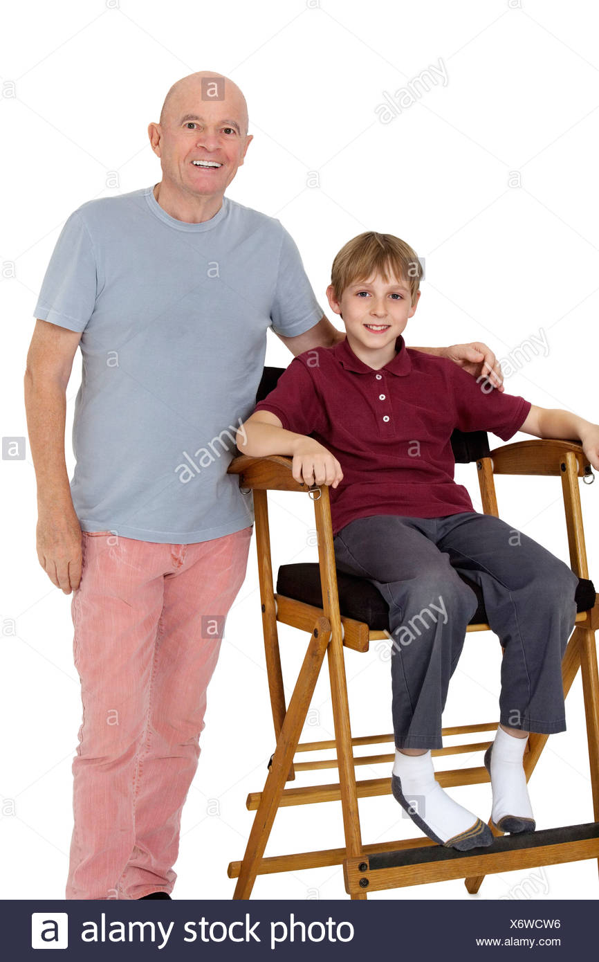 School Boy Standing On Chair High Resolution Stock Photography and ...