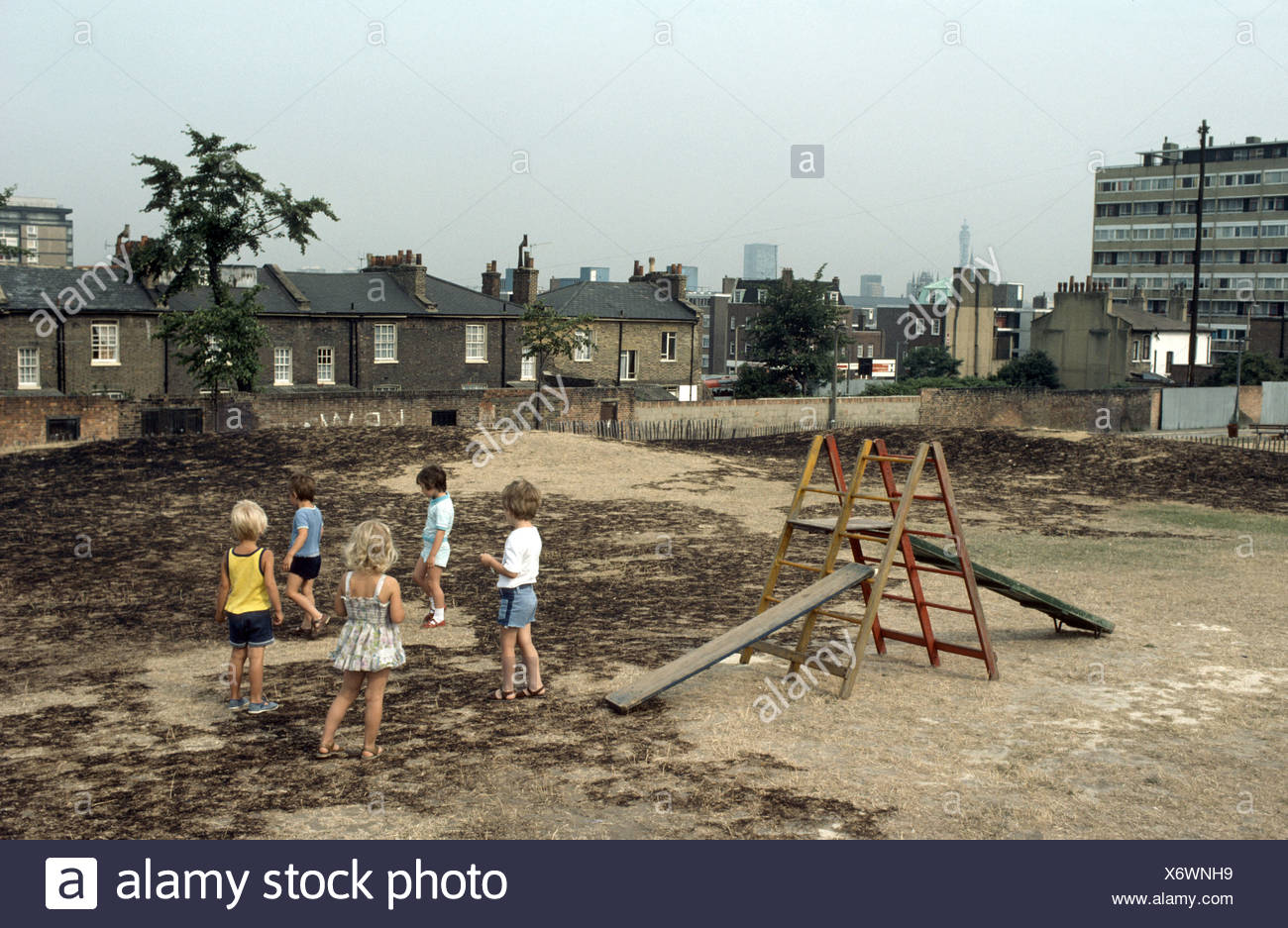 1970s Playground Children High Resolution Stock Photography and Images ...