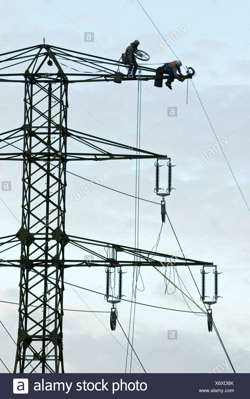 Pylon Repair High Resolution Stock Photography and Images - Alamy