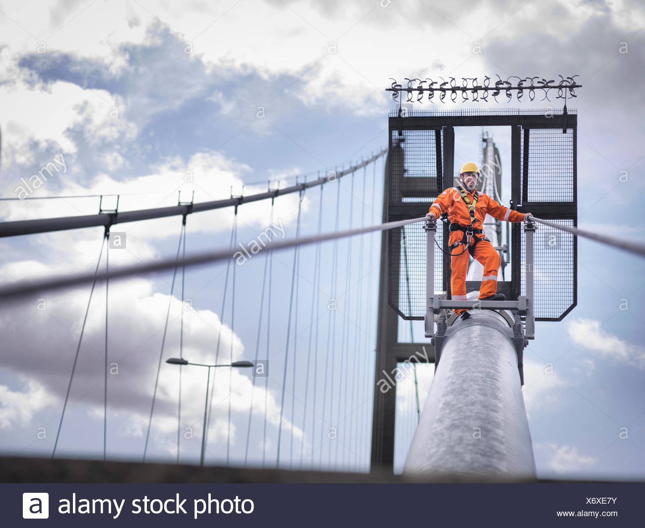 Worker Harness Safety High Resolution Stock Photography and Images - Alamy