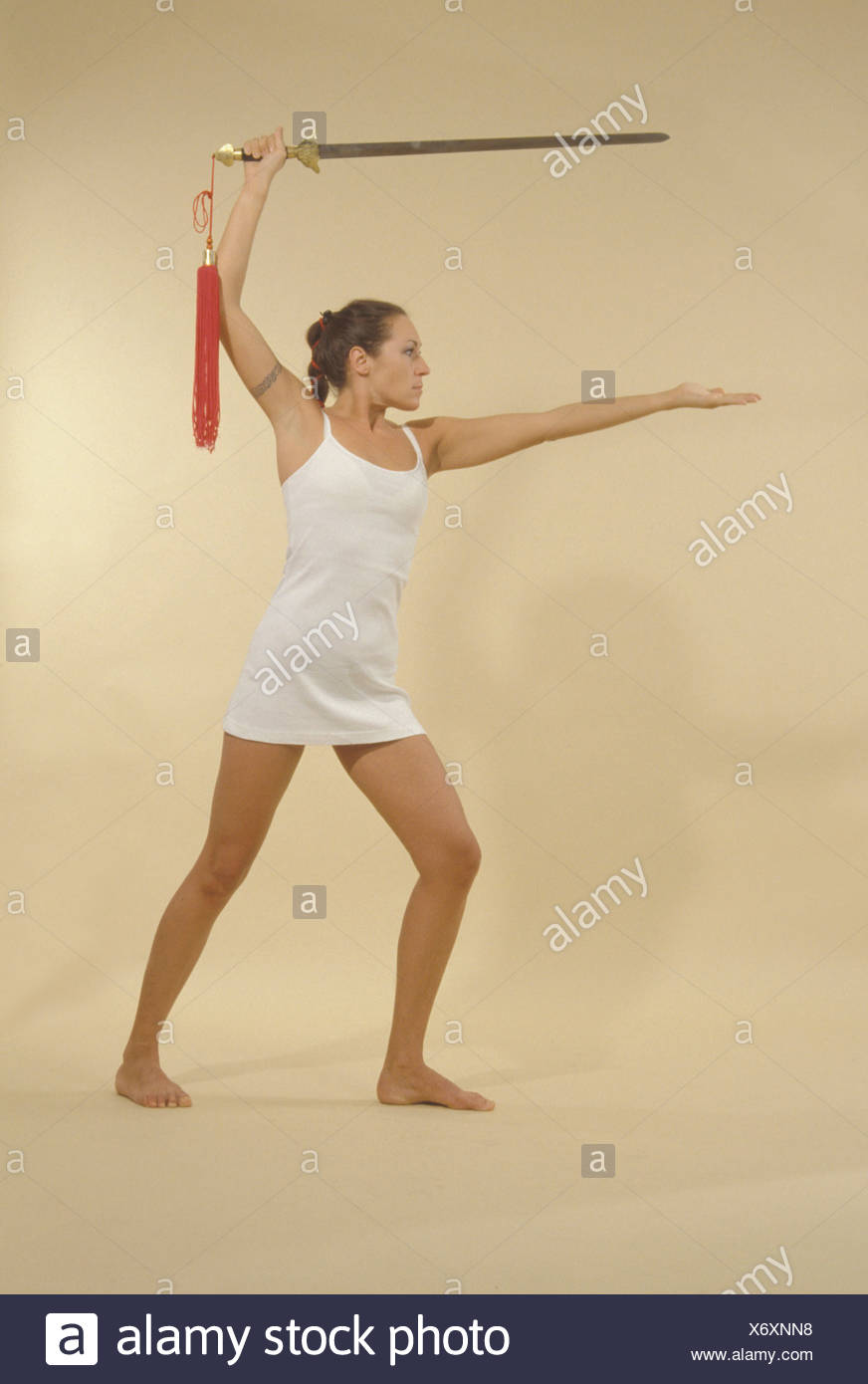 Woman Sword Fight Stock Photos & Woman Sword Fight Stock Images - Alamy