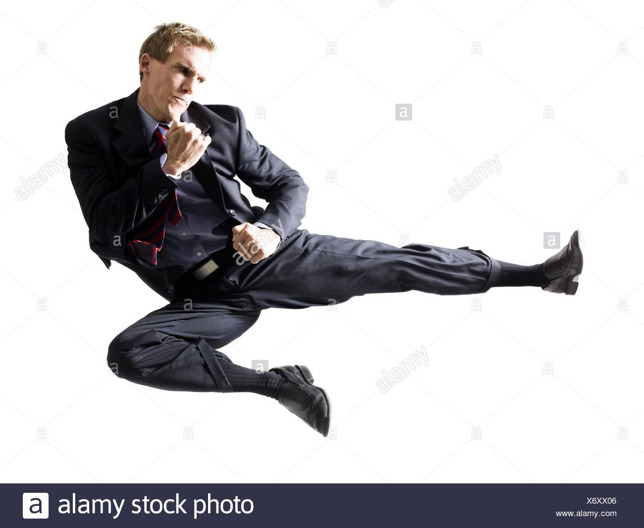 Karate Kick Suit High Resolution Stock Photography and Images - Alamy