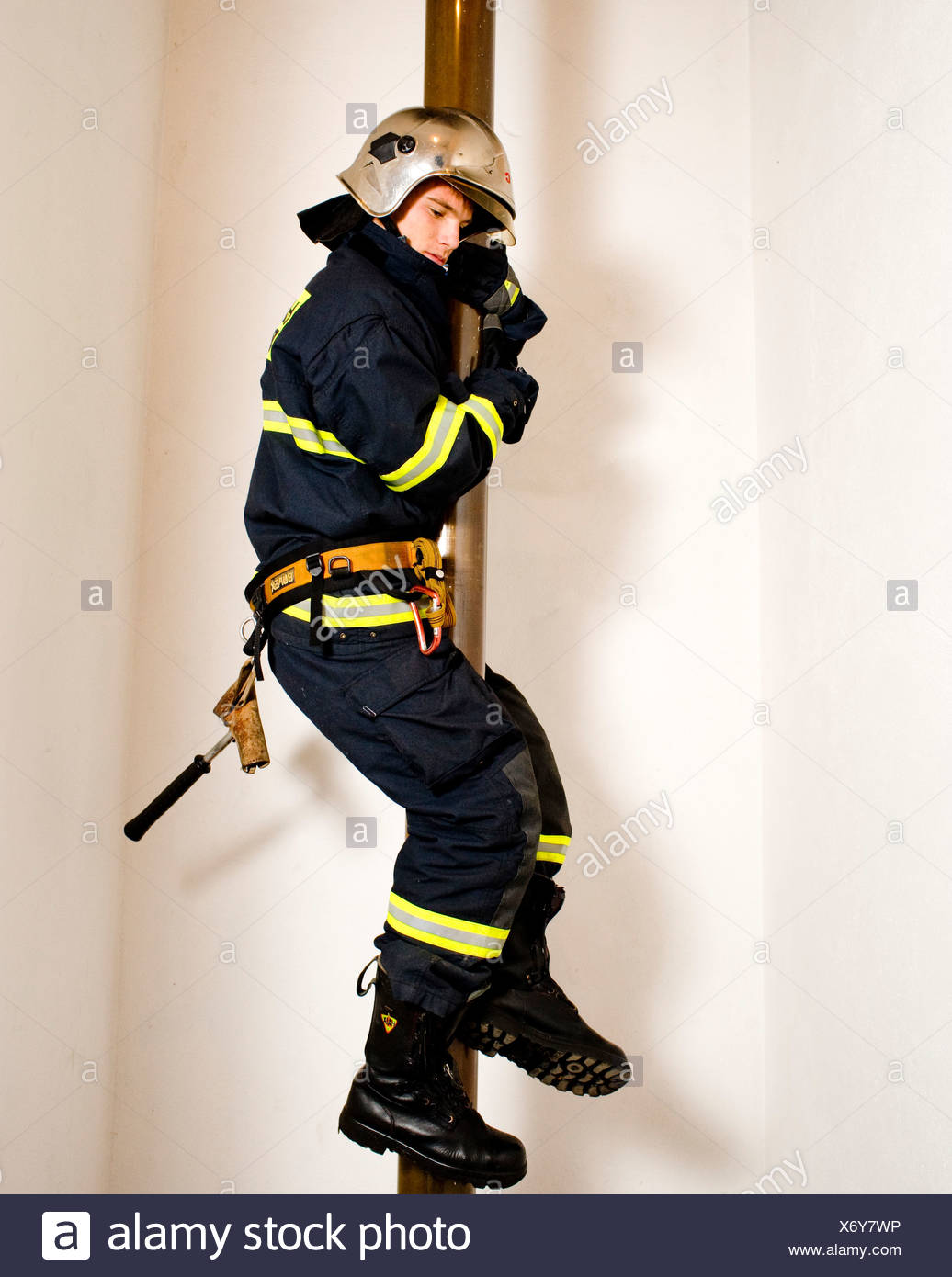 Fireman Pole High Resolution Stock Photography and Images - Alamy