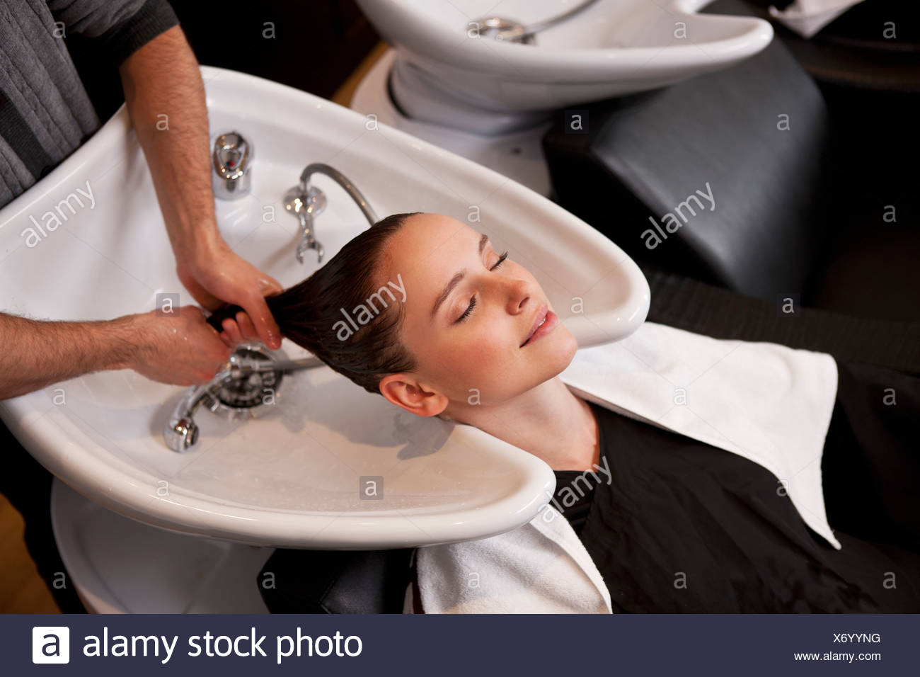 Hair Washed Stock Photos & Hair Washed Stock Images - Alamy