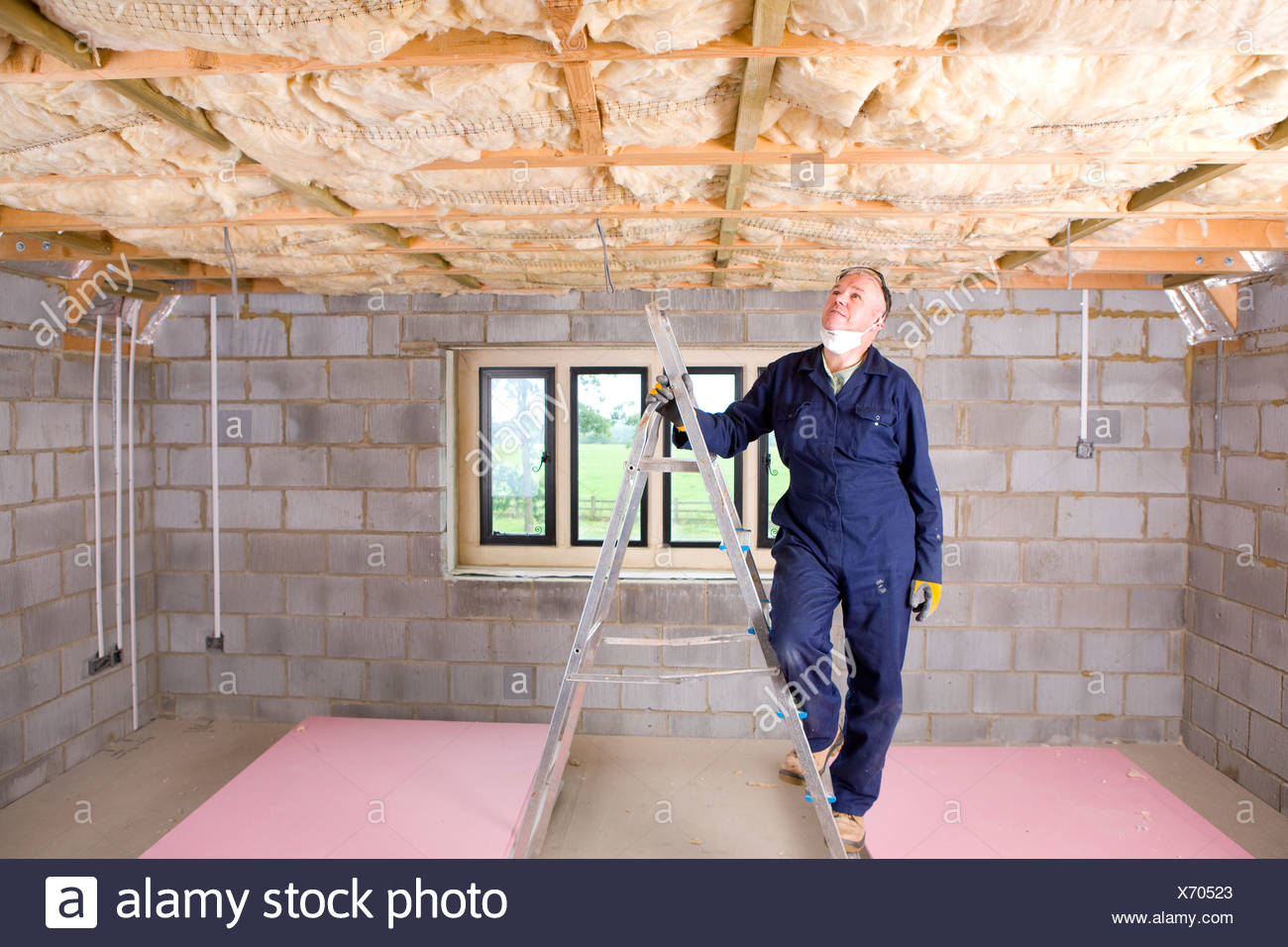 Man Up Ladder Stock Photos & Man Up Ladder Stock Images - Alamy