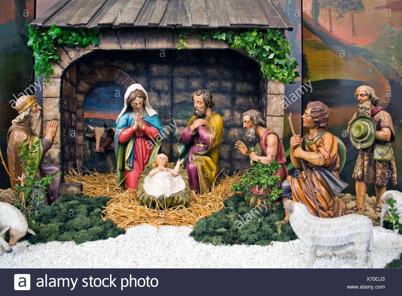Jesus Creche High Resolution Stock Photography and Images - Alamy