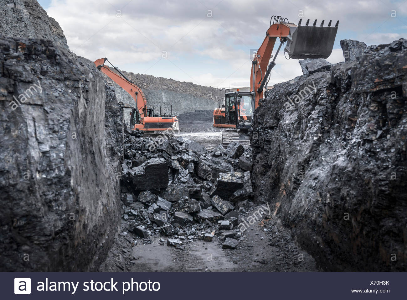 Surface Coal Mine Uk High Resolution Stock Photography and Images - Alamy