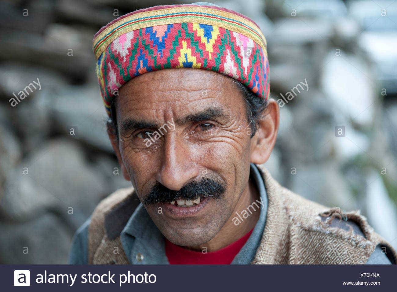 India Himachal Pradesh Old Man High Resolution Stock Photography and ...