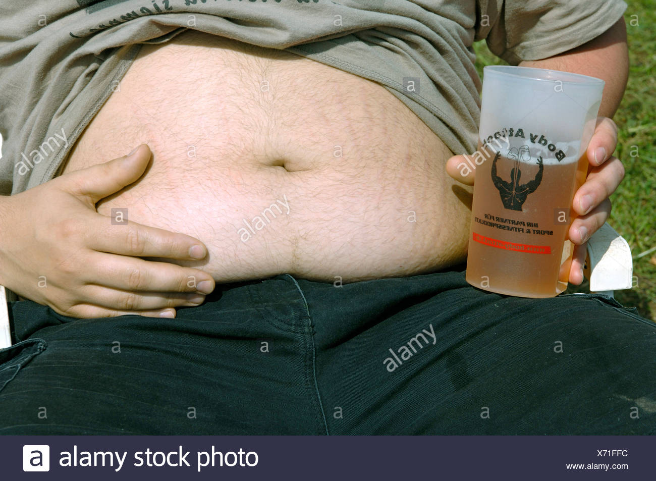 Beer Belly High Resolution Stock Photography and Images - Alamy