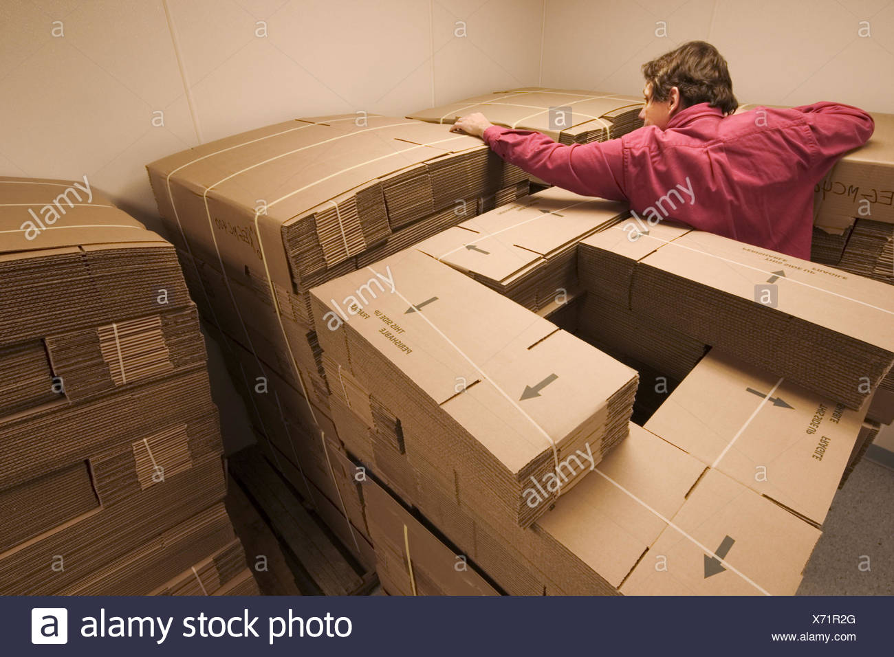 Unfolded Box High Resolution Stock Photography and Images - Alamy