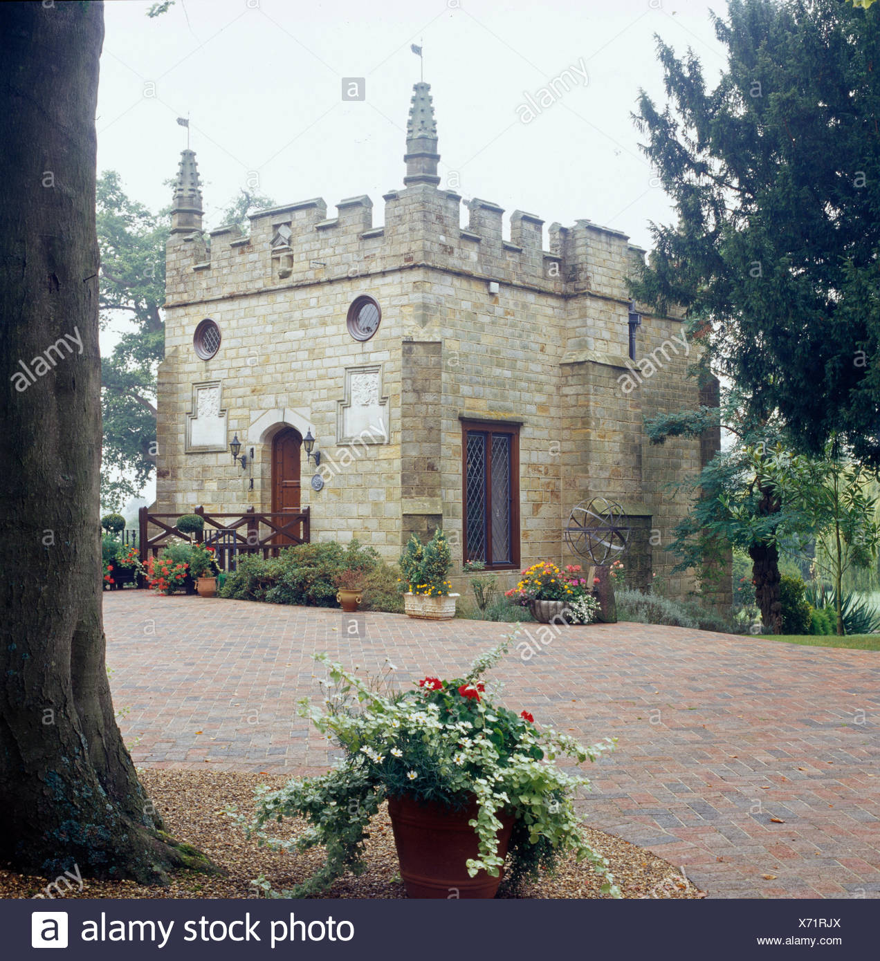 Castellated High Resolution Stock Photography and Images - Alamy