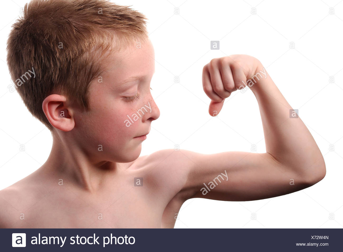 Child Flex Muscle Stock Photos & Child Flex Muscle Stock Images - Alamy