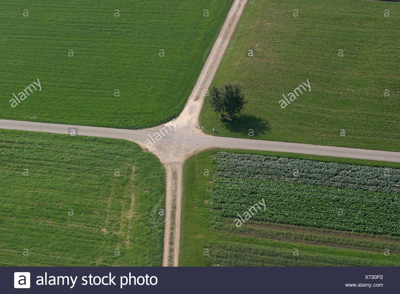 Road Junction Crossroads Stock Photos & Road Junction Crossroads Stock ...