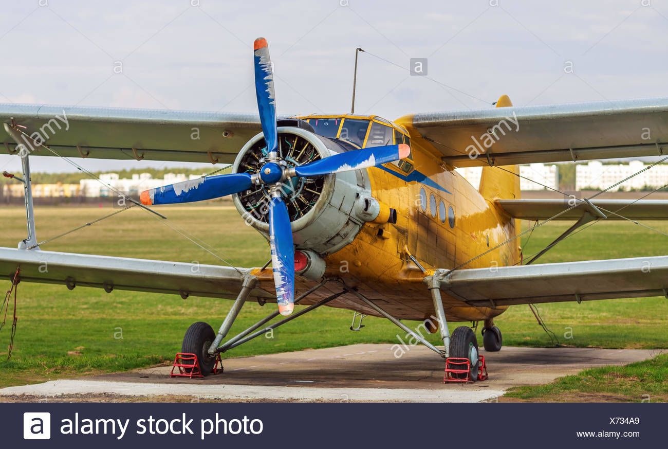 Vintage Biplane Stock Photos & Vintage Biplane Stock Images - Alamy