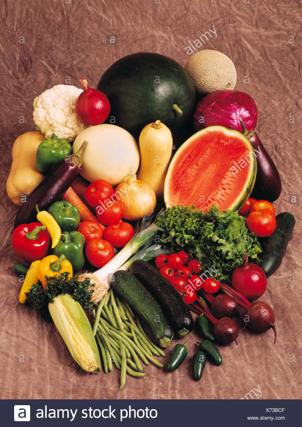 Mixed Melon High Resolution Stock Photography and Images - Alamy