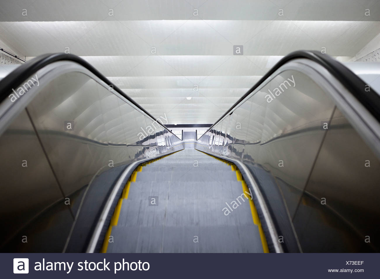 Metal Escalator Steps High Resolution Stock Photography and Images - Alamy