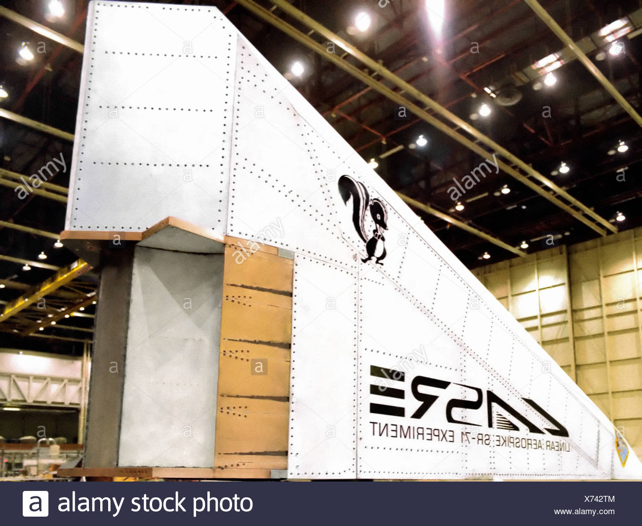 Lockheed Martin Linear Aerospike Sr 71 Experiment High Resolution Stock ...